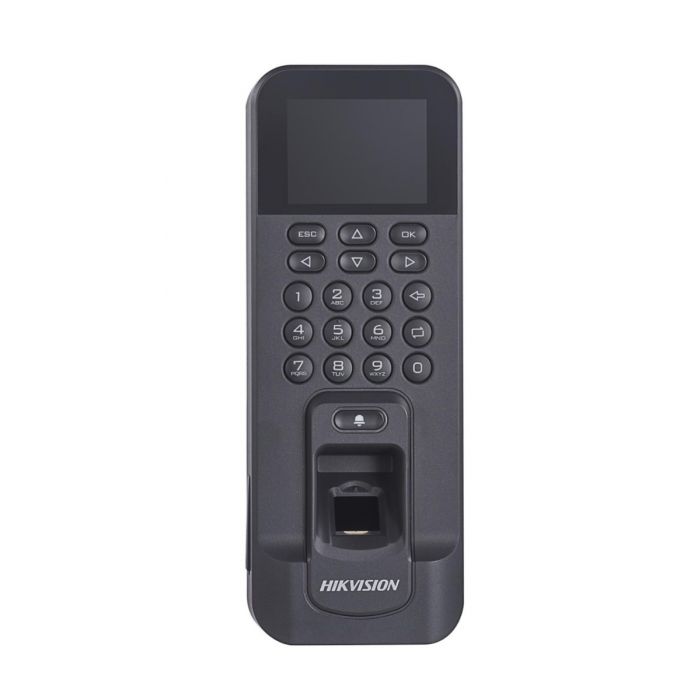 Hikvision DS-K1T804AMF Fingerprint Time Attendance Terminal – BARCODE LINKS